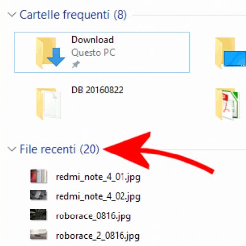 File recenti e Windows 10: come cancellare la lista | IlSoftware.it