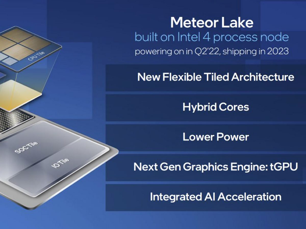 Processori Intel Meteor Lake, Arrow Lake e Lunar Lake: si punta tutto su Foveros 3D