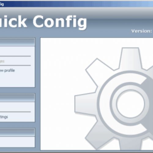 QuickConfig: modificare la configurazione del sistema con un clic ...