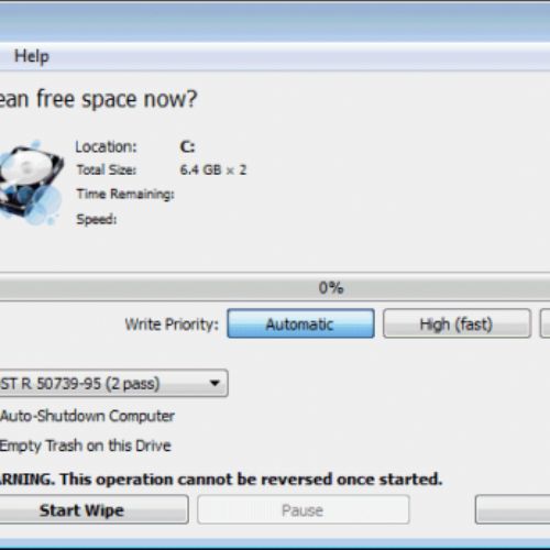 Hardwipe: un software per cancellare file e cartelle in modo sicuro ...