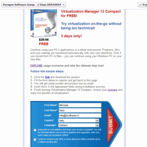 Paragon Virtualization Manager trasforma qualunque sistema in una macchina virtuale | IlSoftware.it