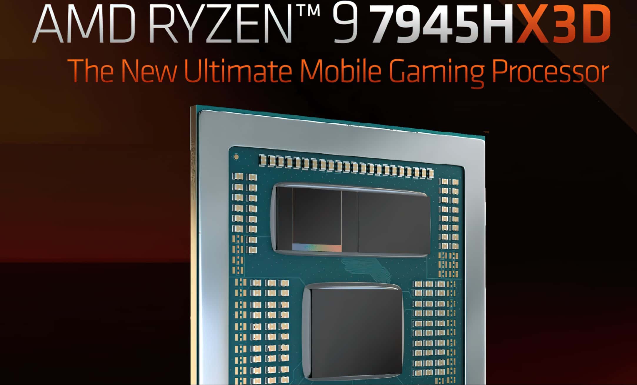 AMD Ryzen 9 7945HX3D ufficiale: la prima CPU per laptop con 3D V-Cache