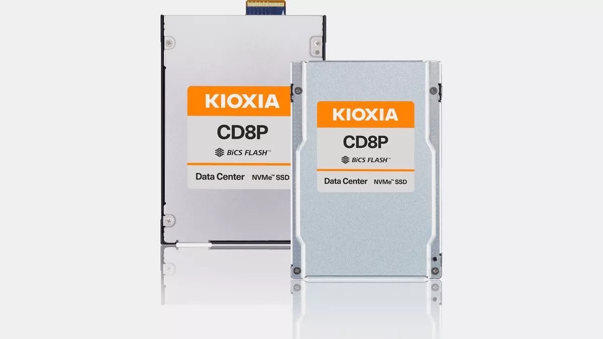Kioxia presenta un SSD da 30 TB con interfaccia PCIe 5.0 x4
