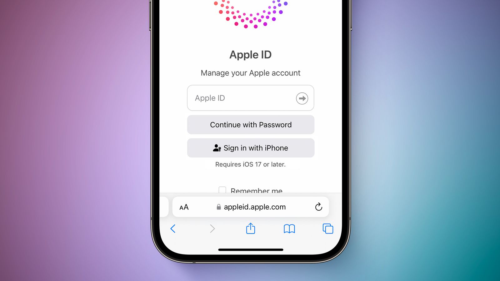 Apple ID: nuove modalità d'accesso con iOS/iPadOS 17 e Sonoma
