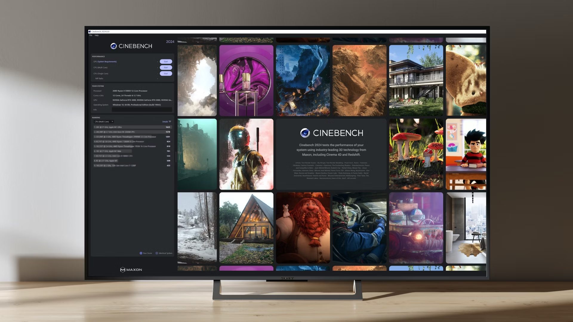 Cinebench: cos'è e come funziona il test per CPU e GPU