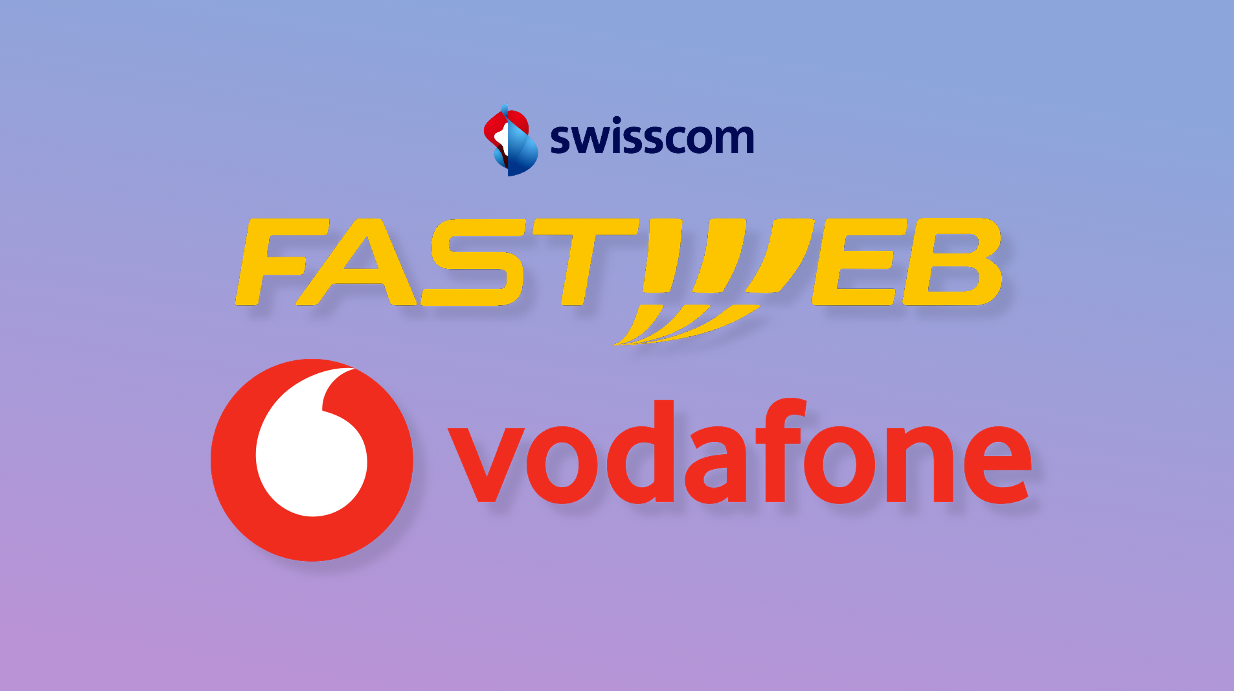 Swisscom acquisisce Vodafone Italia: si unirà con Fastweb