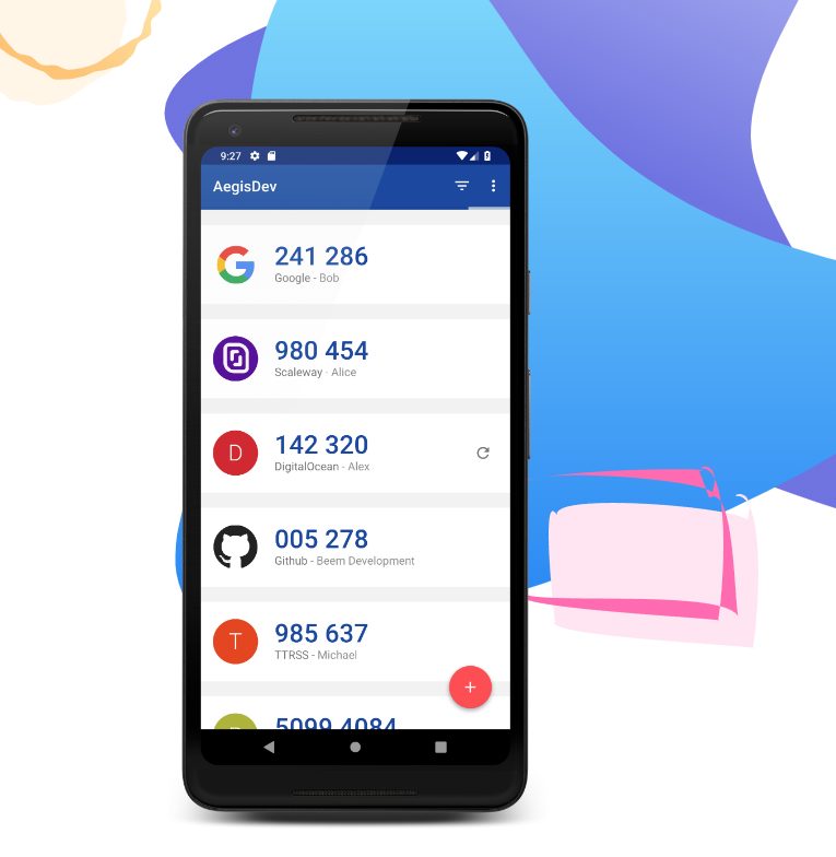 Aegis, app open source per l'autenticazione a due fattori su Android