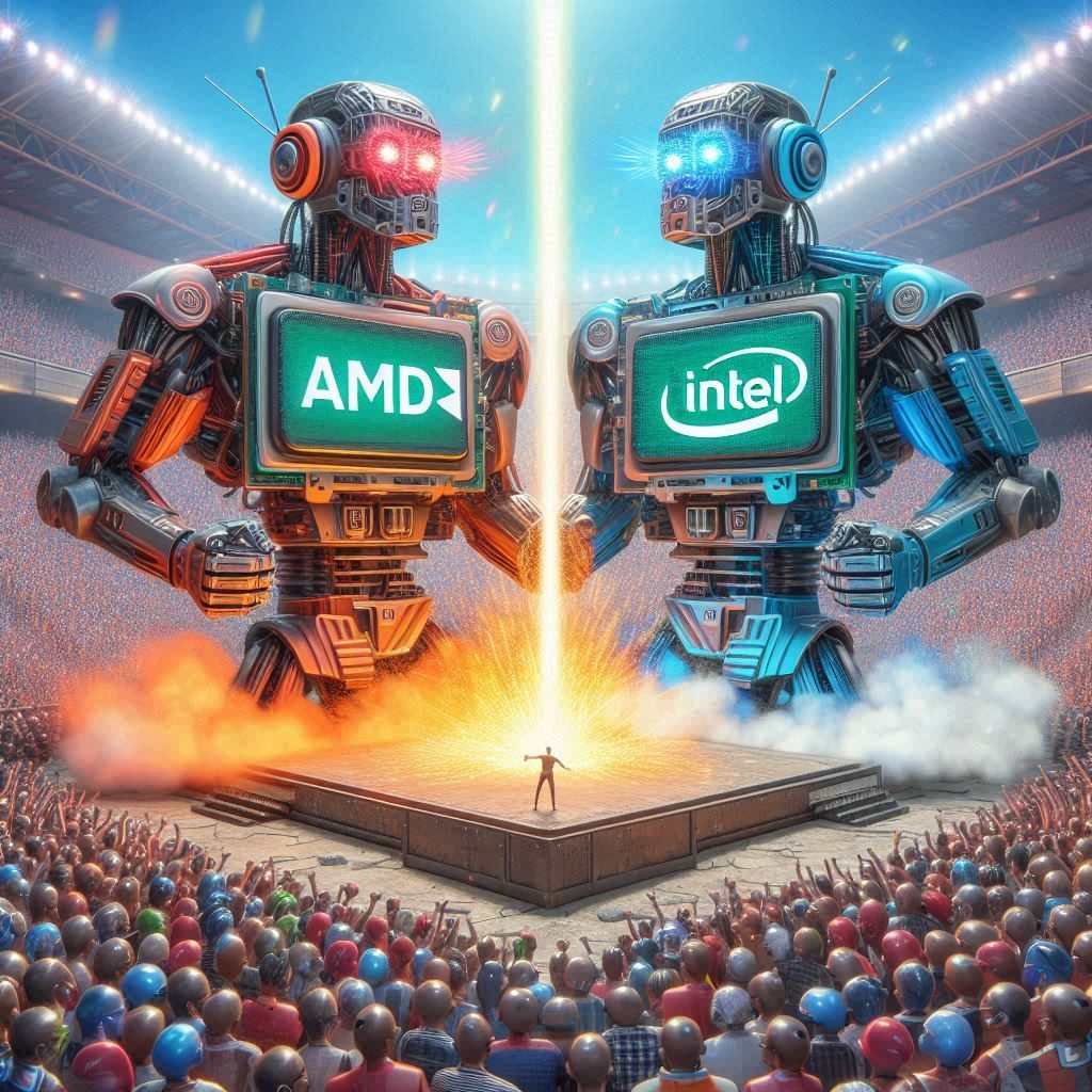 AMD sottrae quote di mercato a Intel in ambito desktop e server: tutti ...