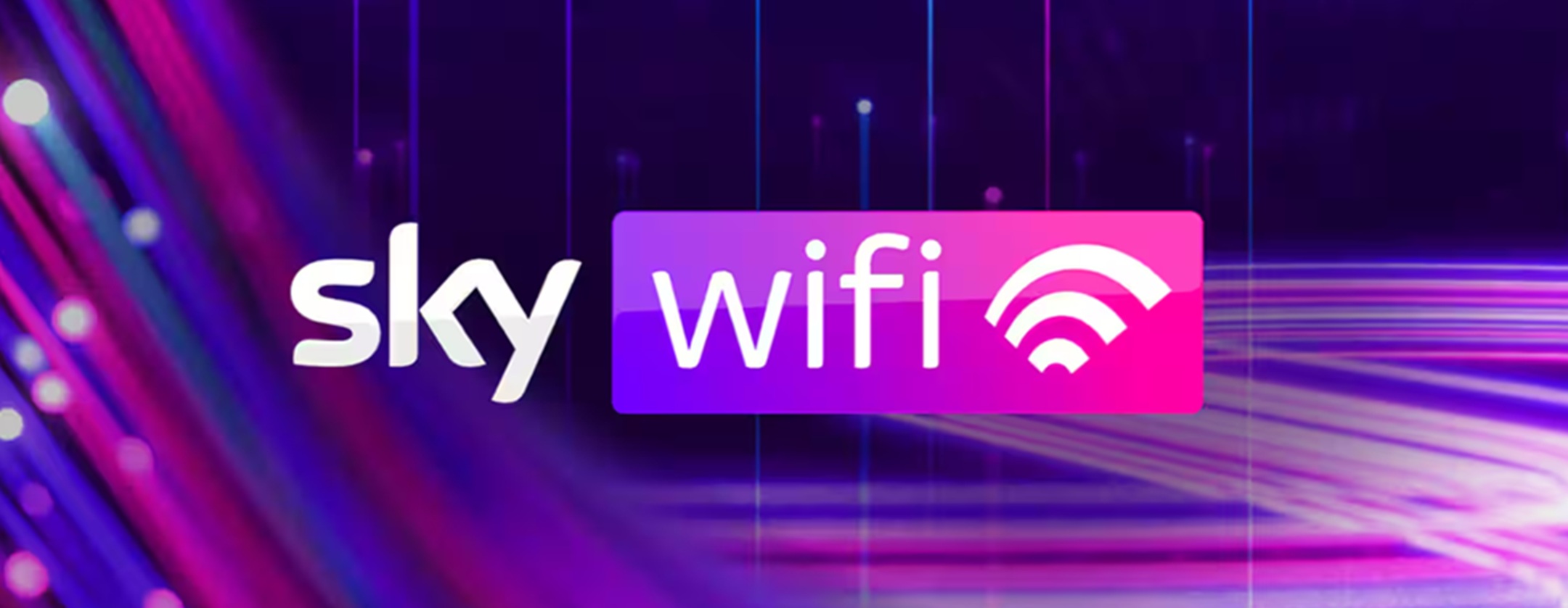 Fibra ultraveloce senza problemi di connessione con Sky Wifi