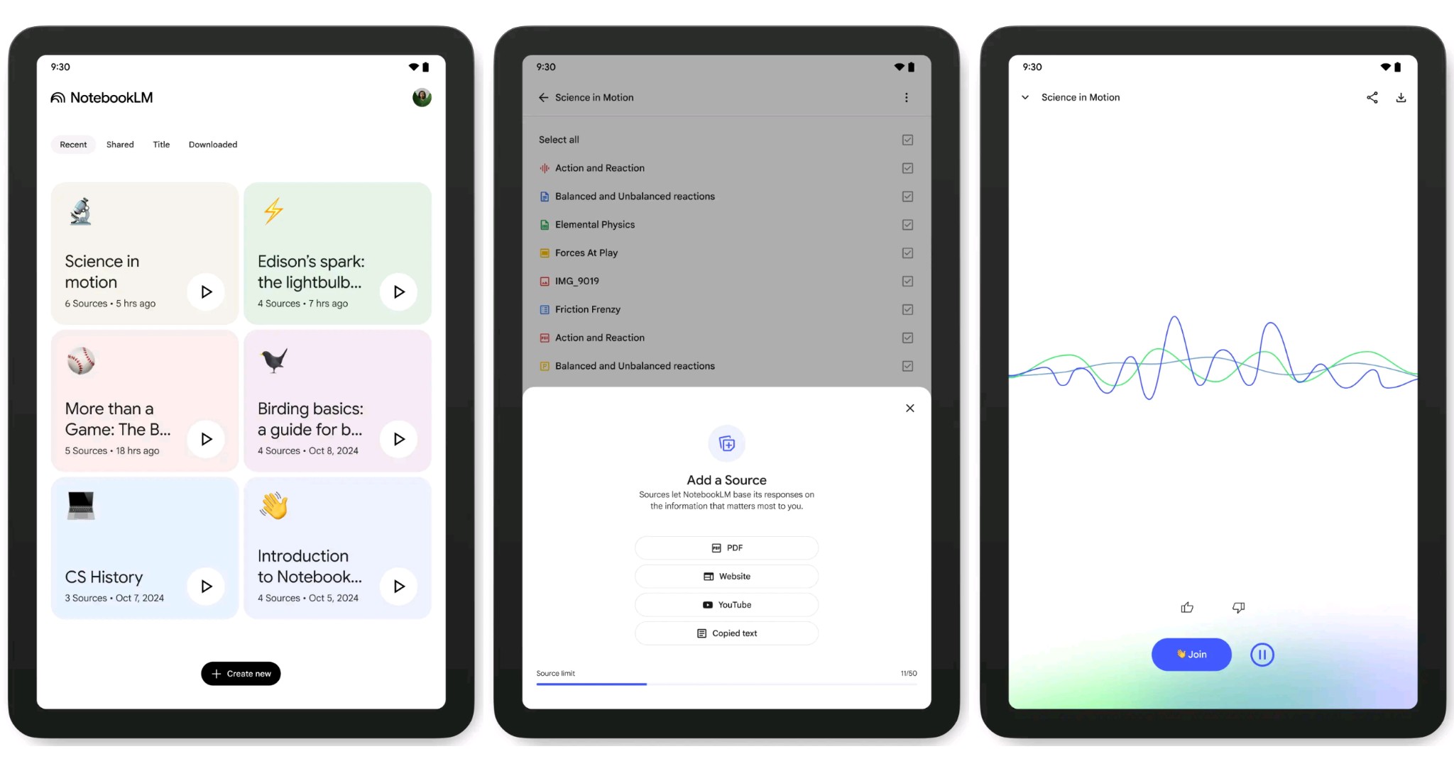 Google lancia NotebookLM su iOS e Android: nuove funzionalità per la ...
