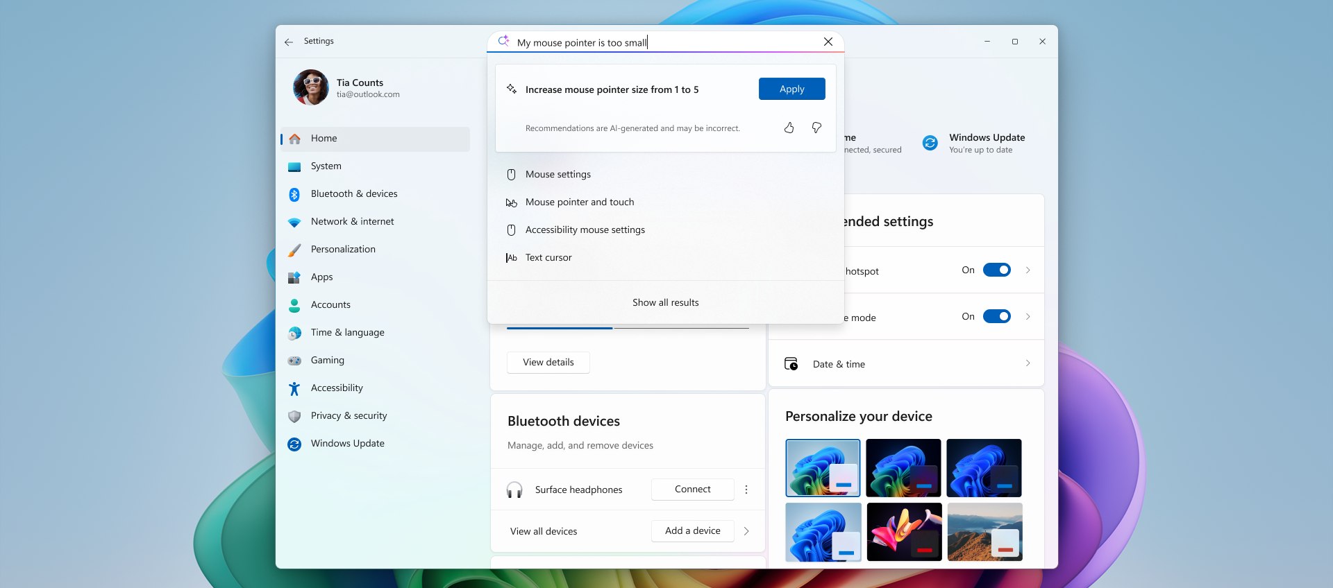 Windows 11 porta l’AI locale su Copilot+ Intel e AMD: cosa cambia davvero