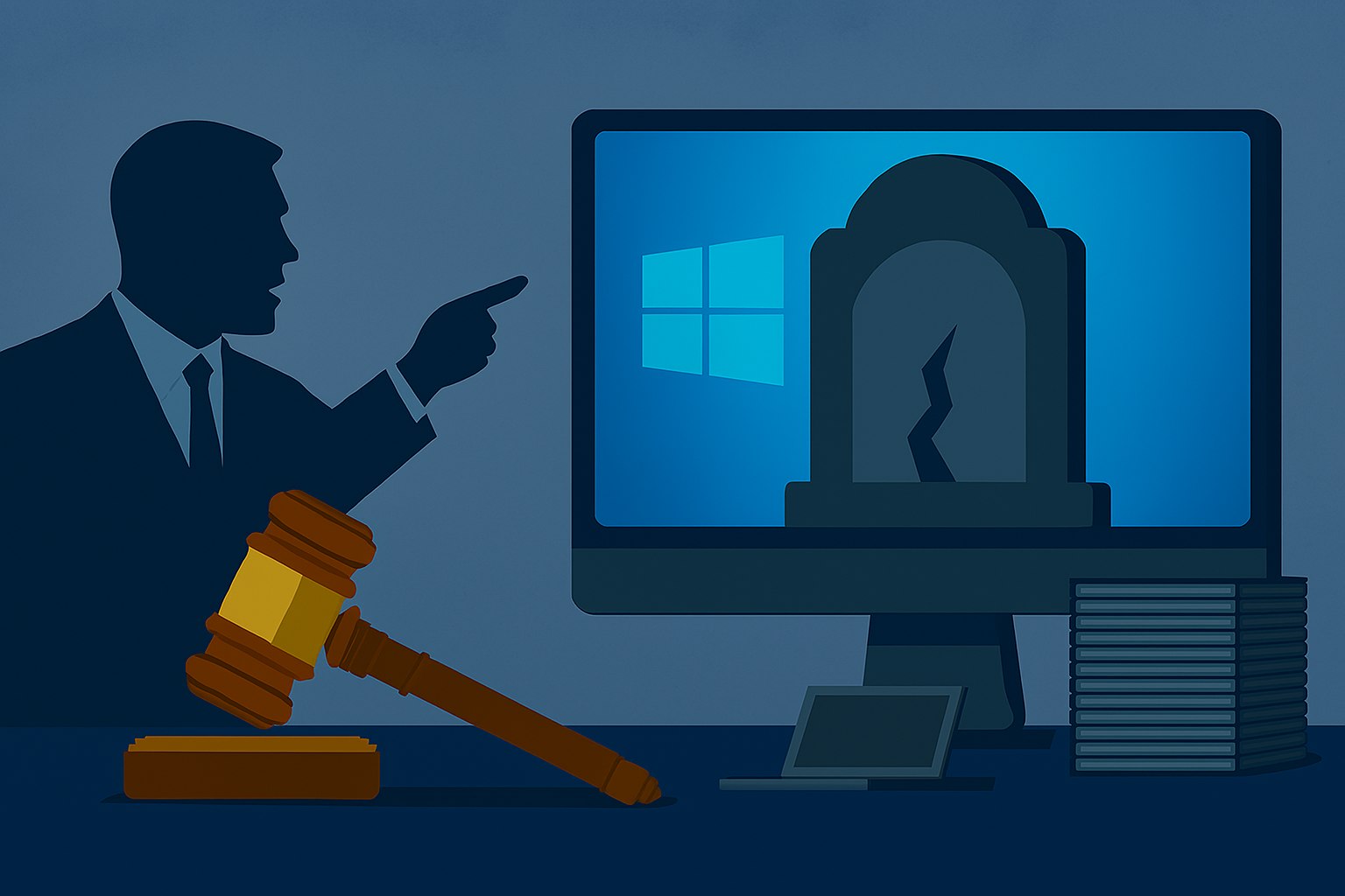 Addio a Windows 10: la data di fine del supporto dà il via a una battaglia legale da 700 milioni ...