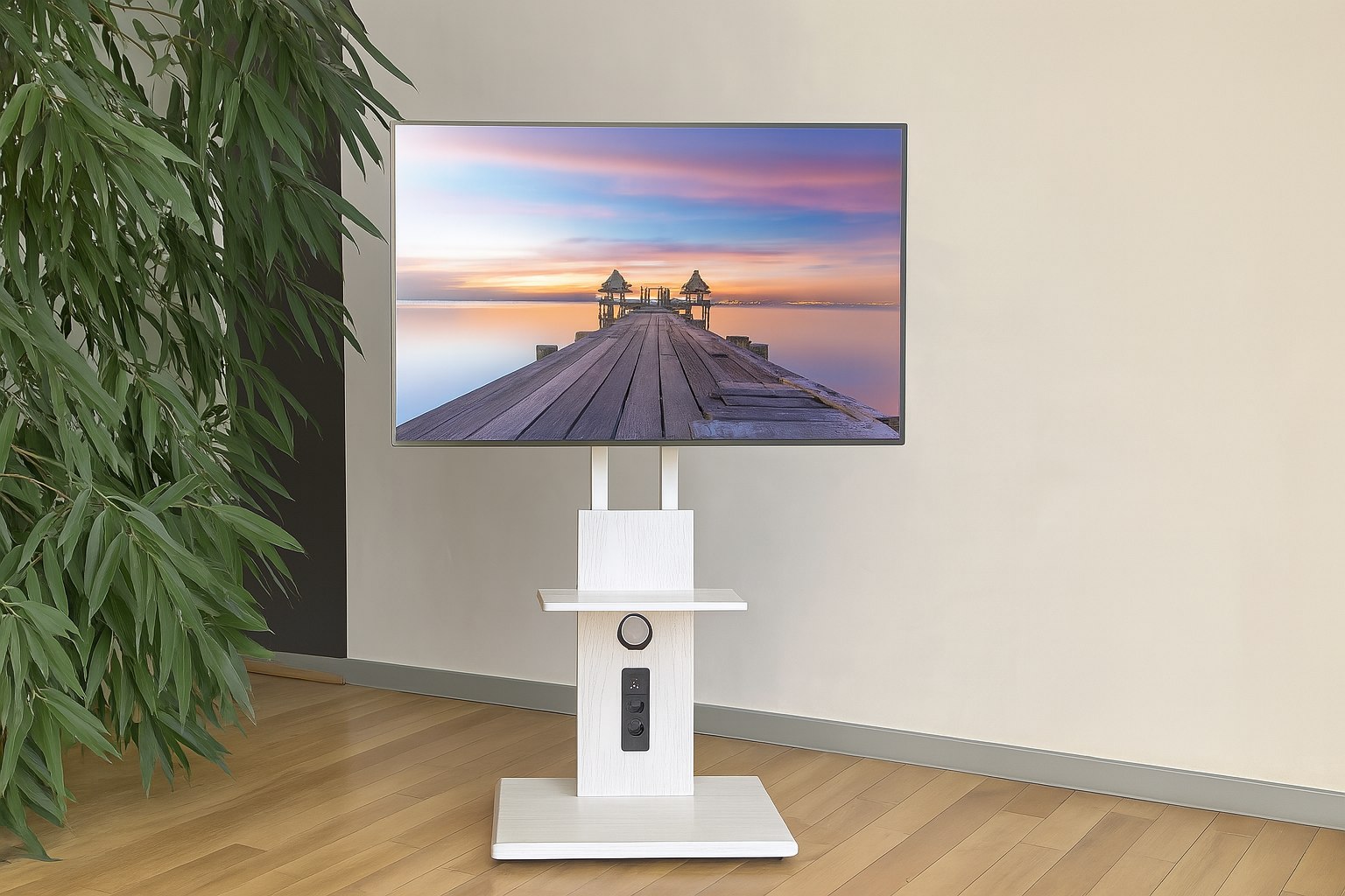 Supporto a Pavimento Techly ICA-TR57PDU per TV e monitor 32-70 ...