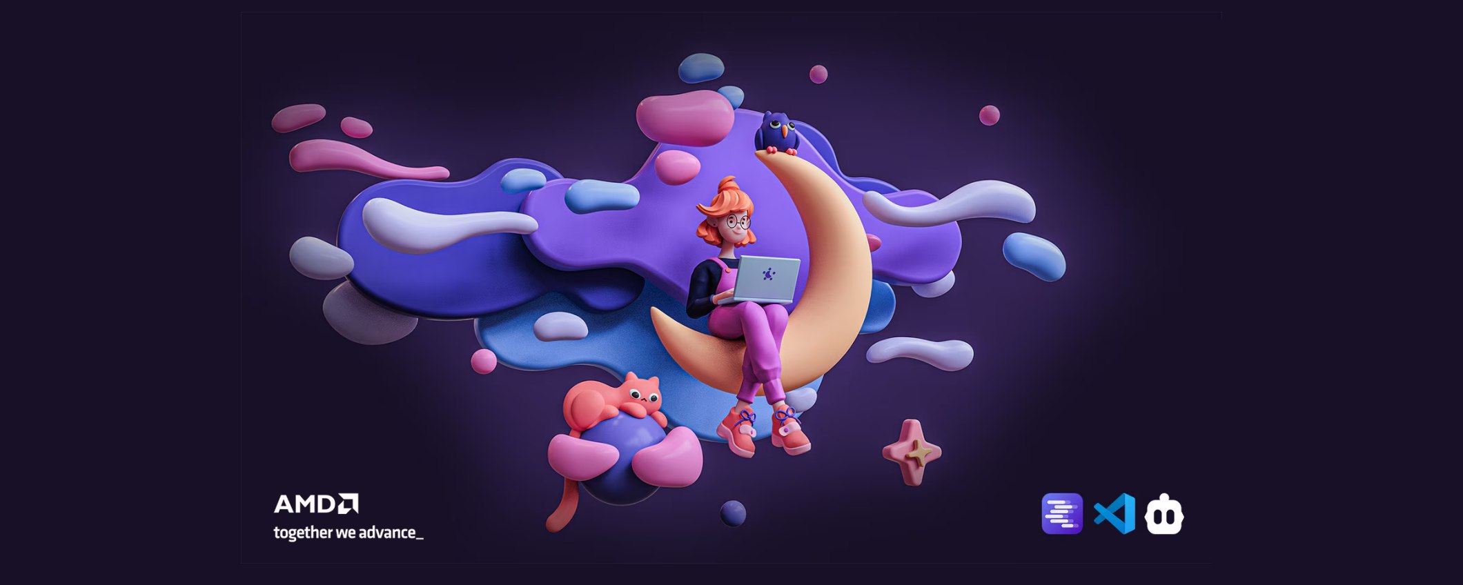 AMD porta il vibe coding sul PC: Ryzen AI e GPU Radeon senza cloud