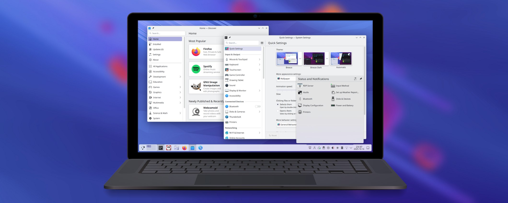 Addio X11 dopo 30 anni: KDE Plasma entra nell’era Wayland con Plasma 6.8