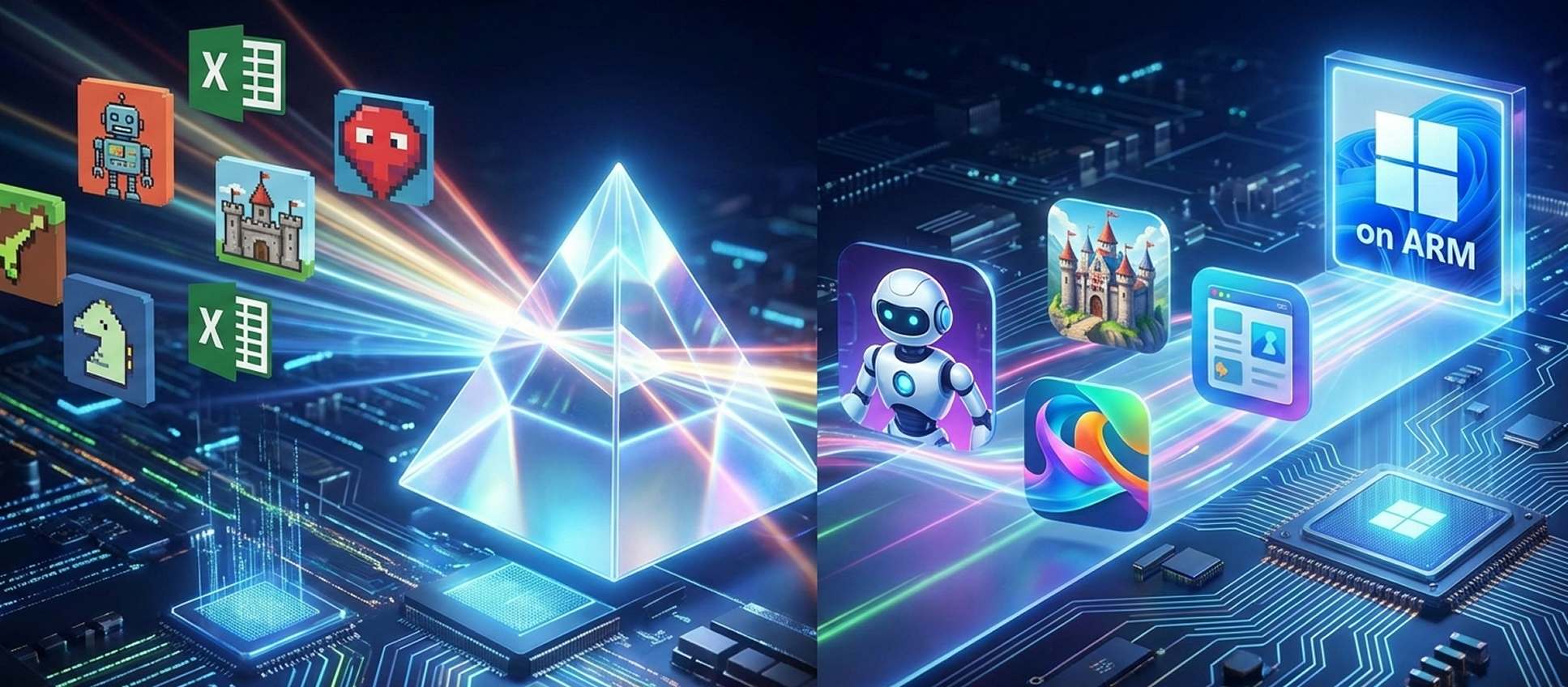 Windows 11 on ARM esegue più app e giochi x86 grazie al nuovo emulatore ...
